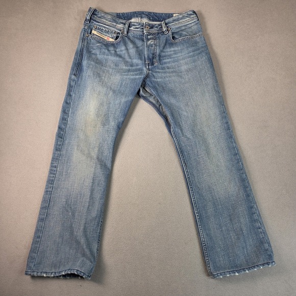 Diesel | Jeans | Diesel Jeans Mens 3x28 Blue Zatiny Bootcut Made In ...